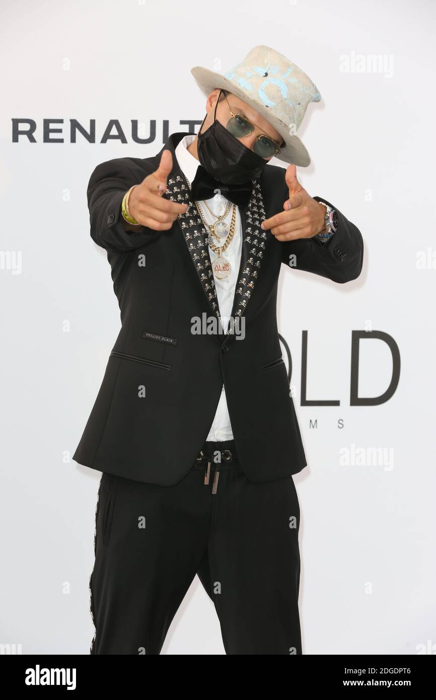 Alec Monopoly attending the 24th amfAR Gala held at the Hotel du Cap ...