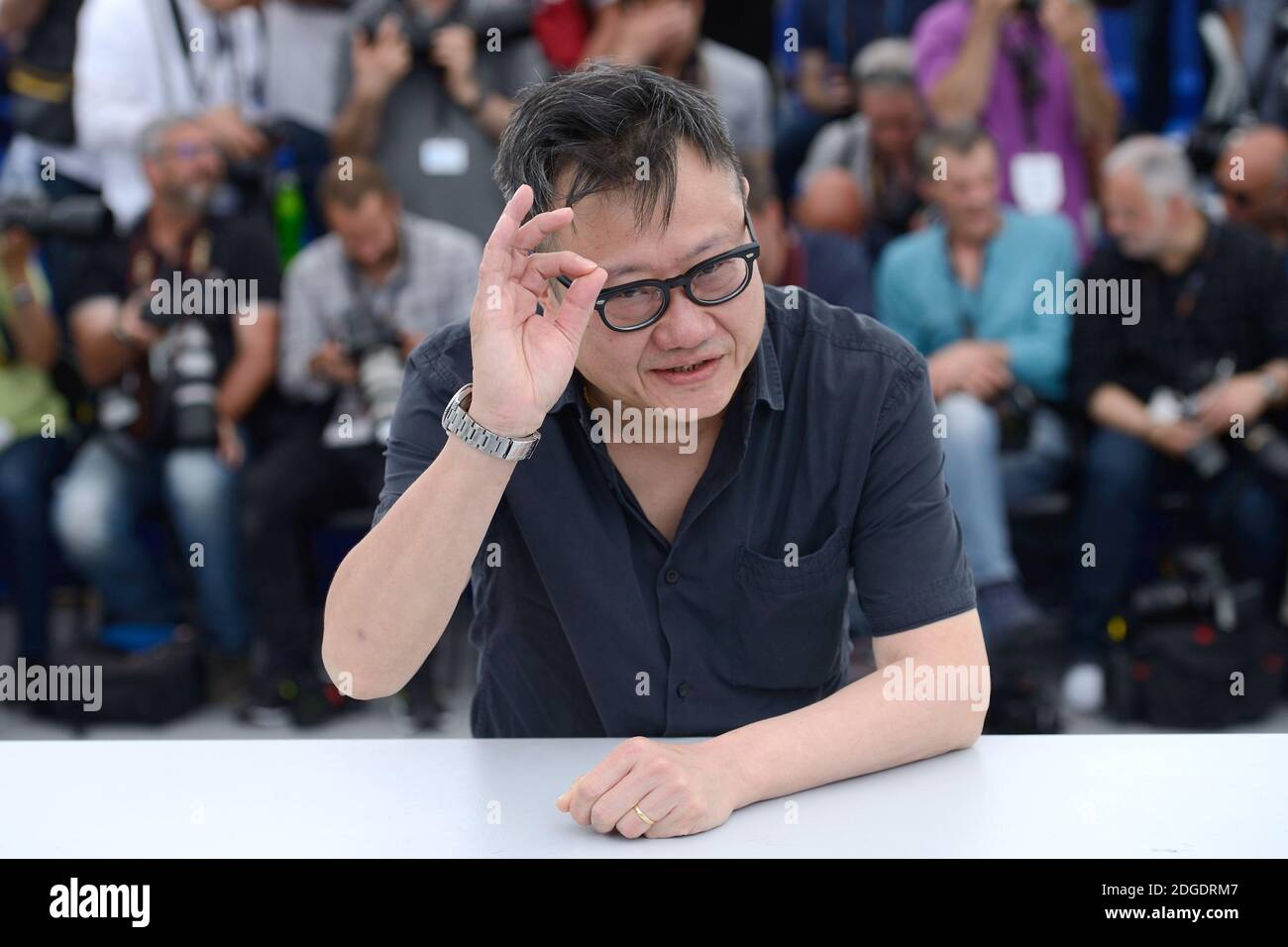 Eric Khoo attending the Cinefondation Jury photocall as part of the ...