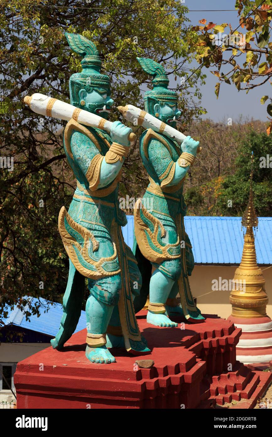 Nats Buddhist angels Stock Photo - Alamy