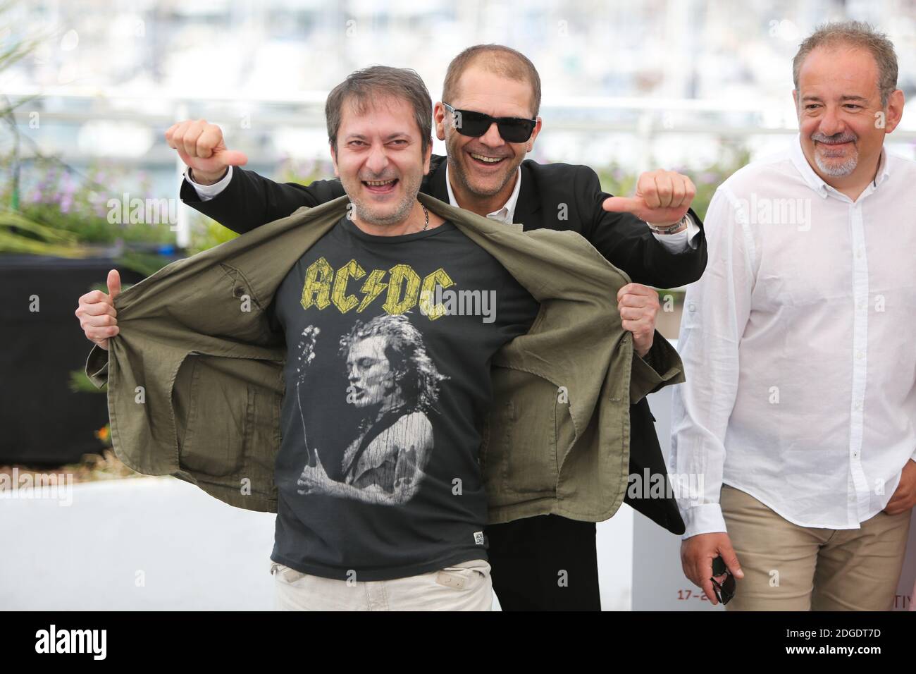 Producer Stephan Komandarev and Dimitar Banenkin attending Posoki ...