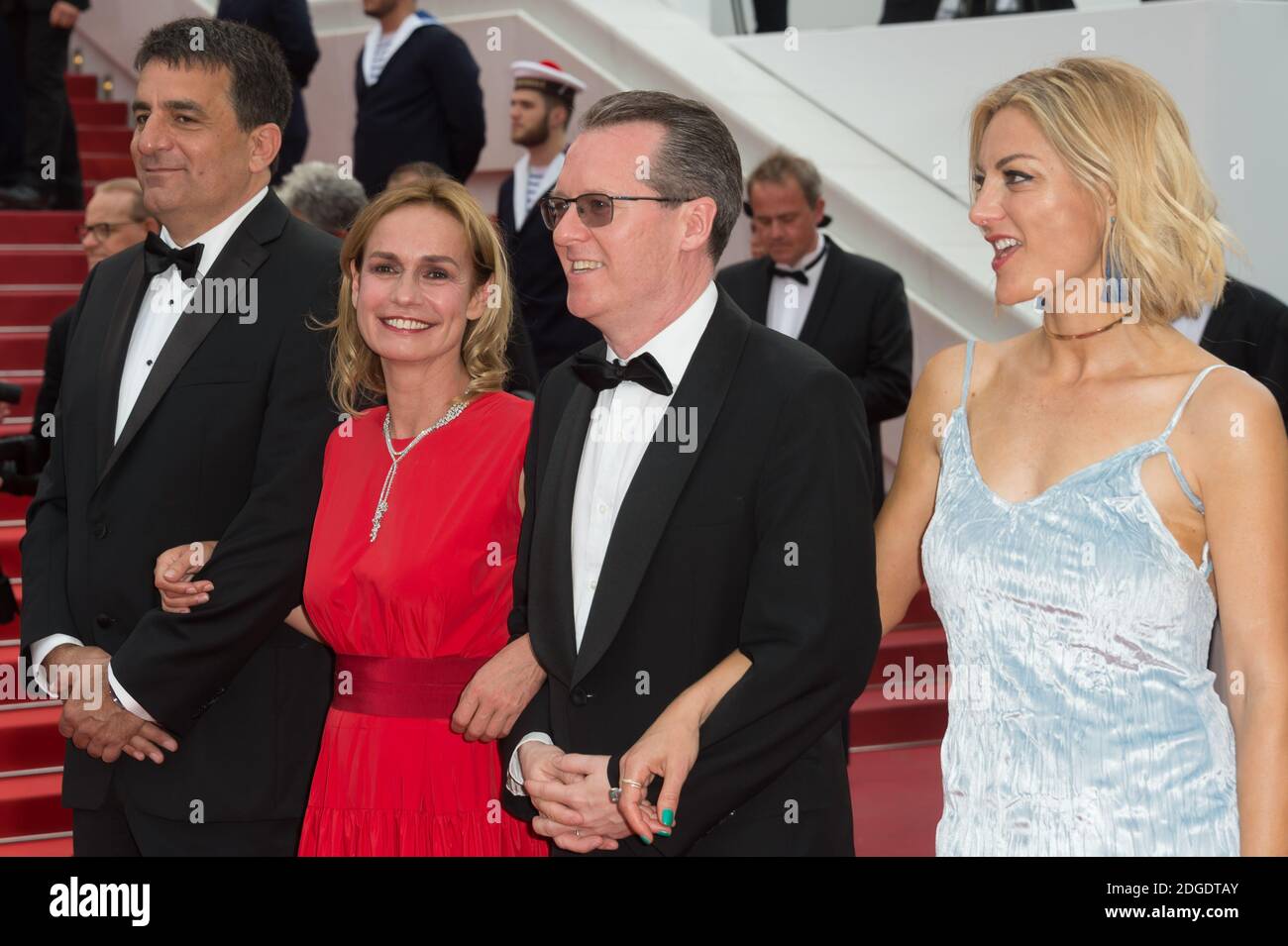 Dror Moreh, Sandrine Bonnaire, Lorenzo Codelli and Lucy Walker arriving ...