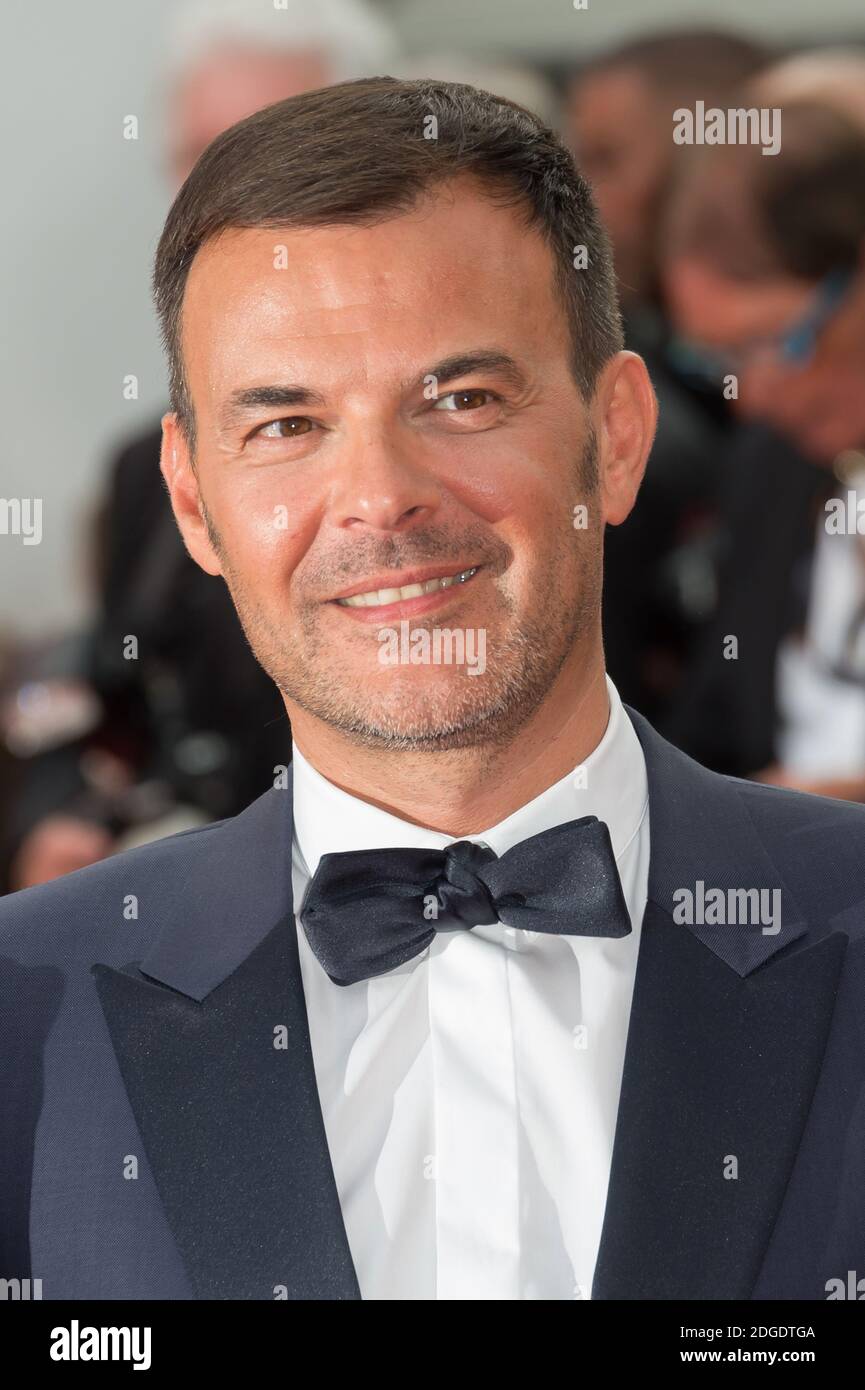 Director Francois Ozon arriving on the red carpet of 'Amant Double (L ...