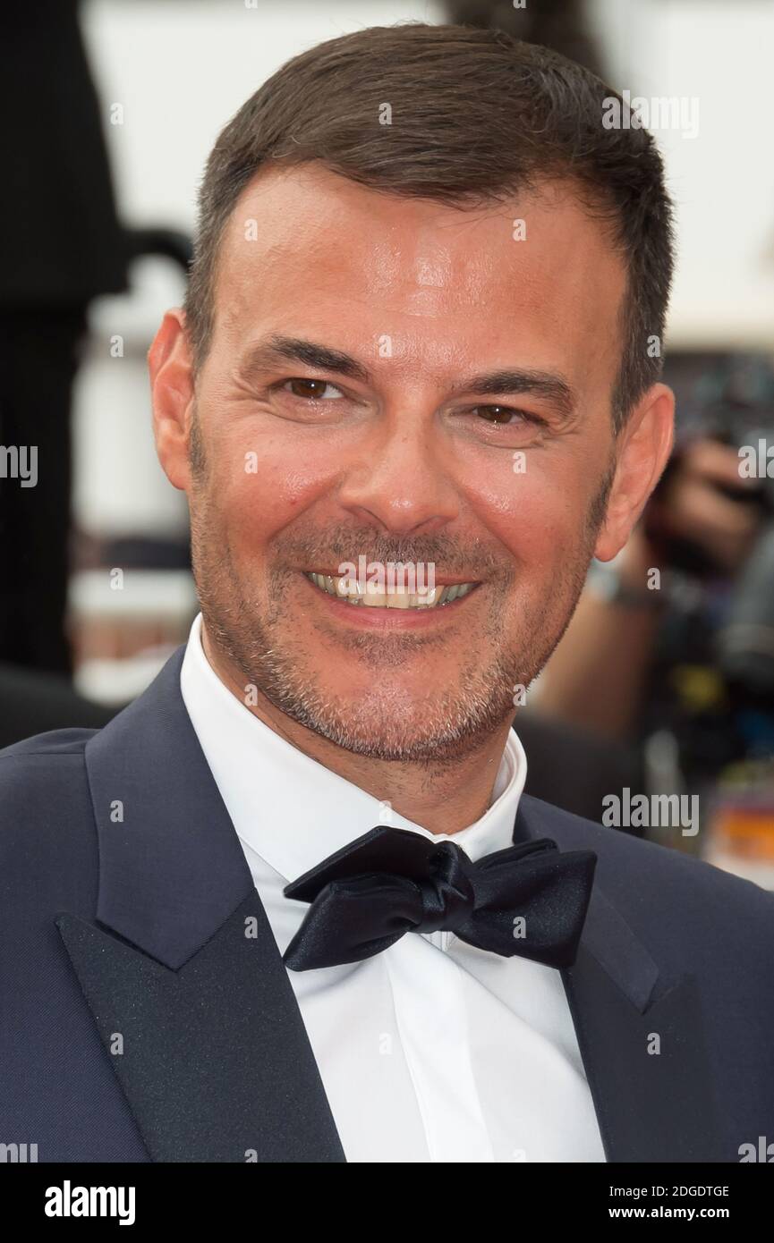 Director Francois Ozon arriving on the red carpet of 'Amant Double (L ...
