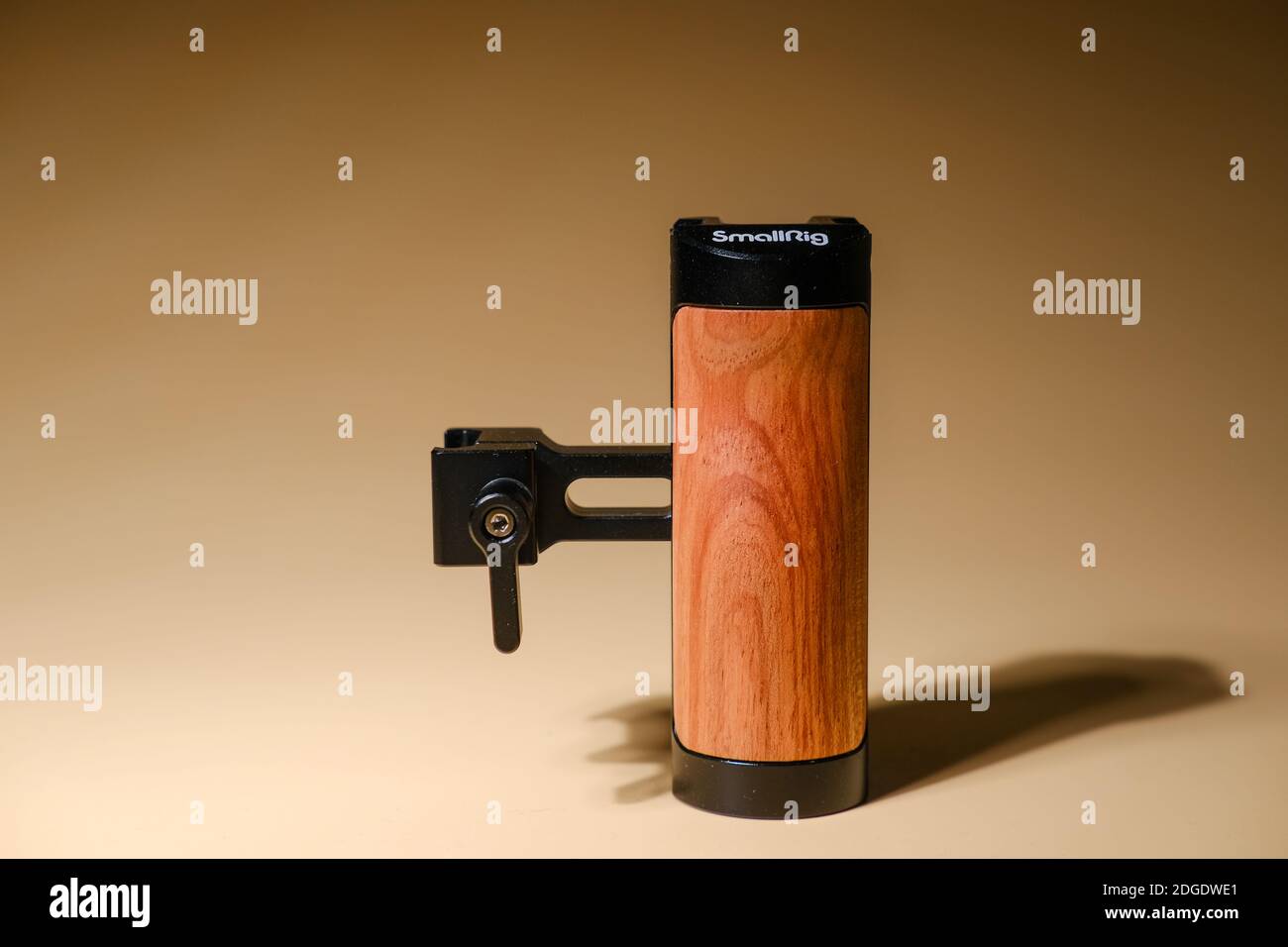 Small rig side handle accessories for DSLR or Mirrorless camera Stock ...