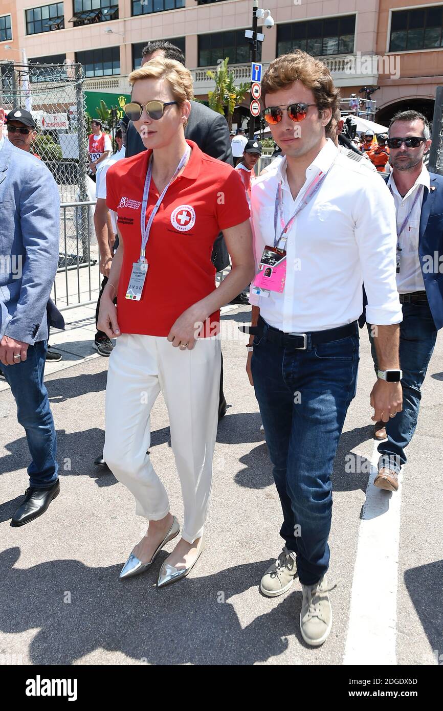 Princess Charlene of Monaco attends the F1 Grand Prix of Monaco on May ...