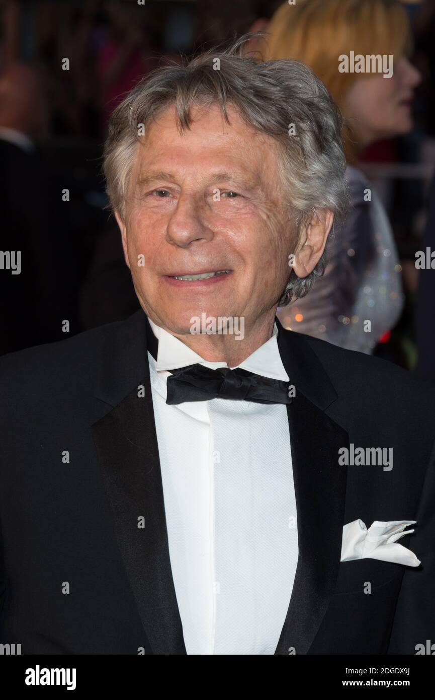 Director Roman Polanski leaving the red carpet of 'Based On A True ...