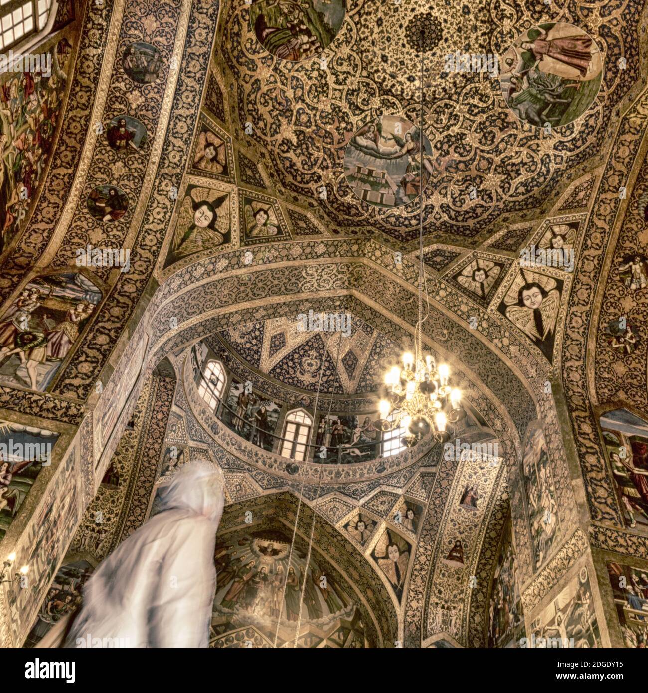 In iran the old cathedral Stock Photo - Alamy