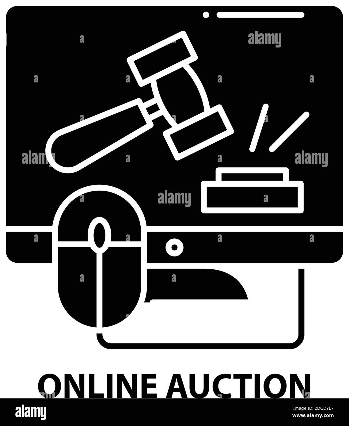 Online Auction Icon