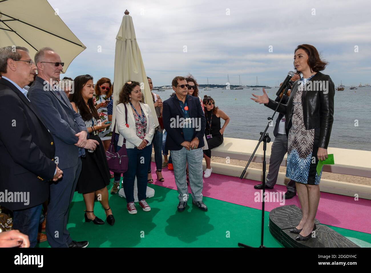 Jordan's Princess Rym Ali, who heads the Jordan's Royal Film Commission ...