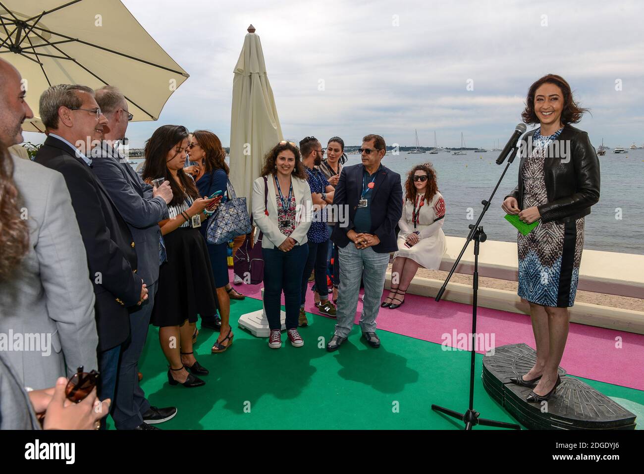 Jordan's Princess Rym Ali, who heads the Jordan's Royal Film Commission ...