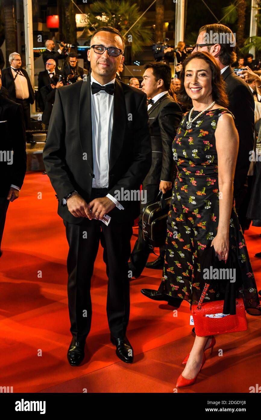 Jordan's Princess Rym Ali, with brother Algerian producer and director ...