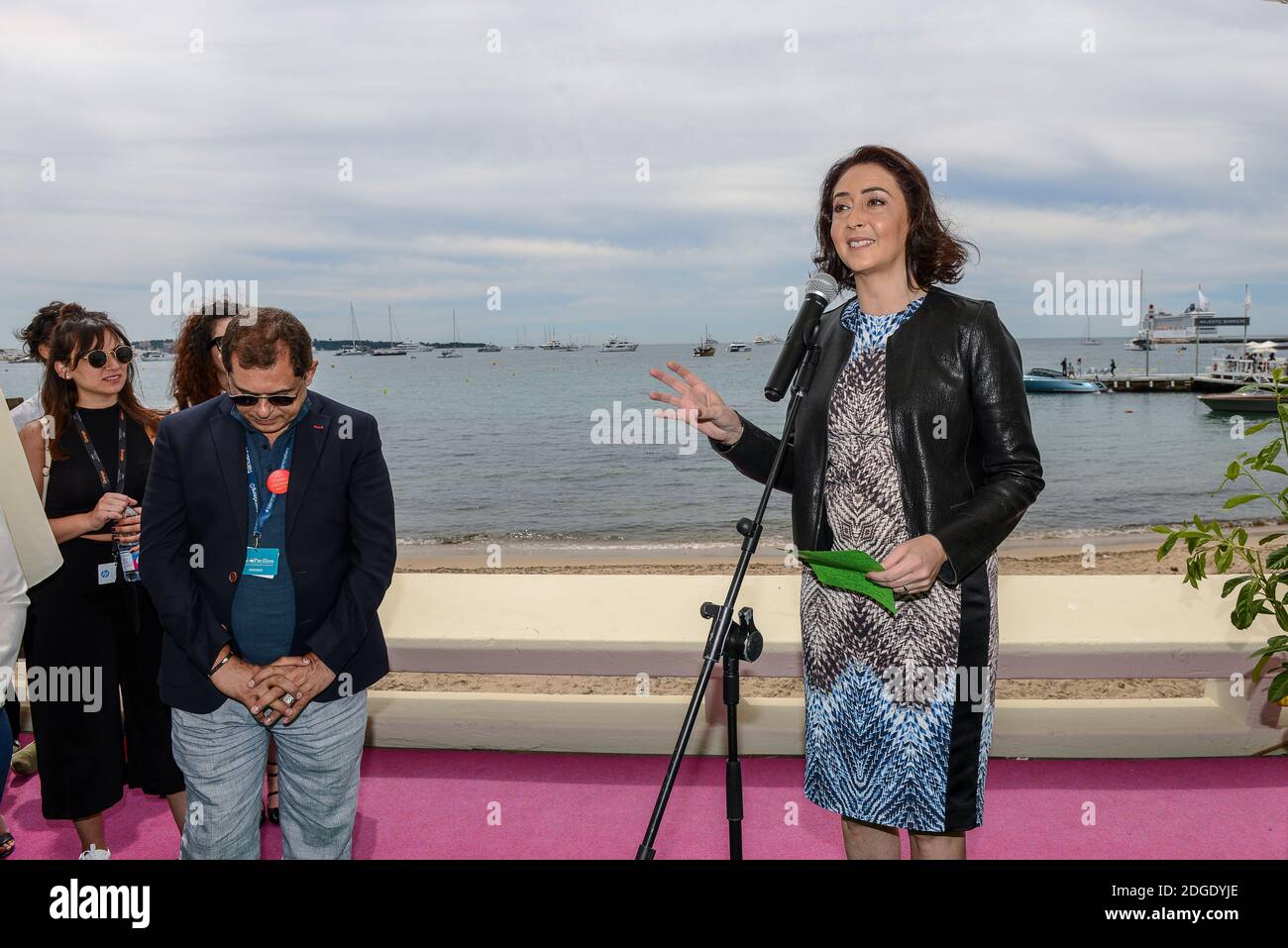 Jordan's Princess Rym Ali, who heads the Jordan's Royal Film Commission ...