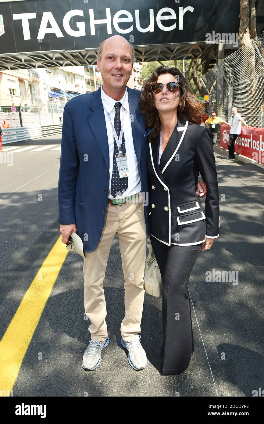 Prince Serge of Yougoslavia and his wife Eleonora Rajneri attending the ...