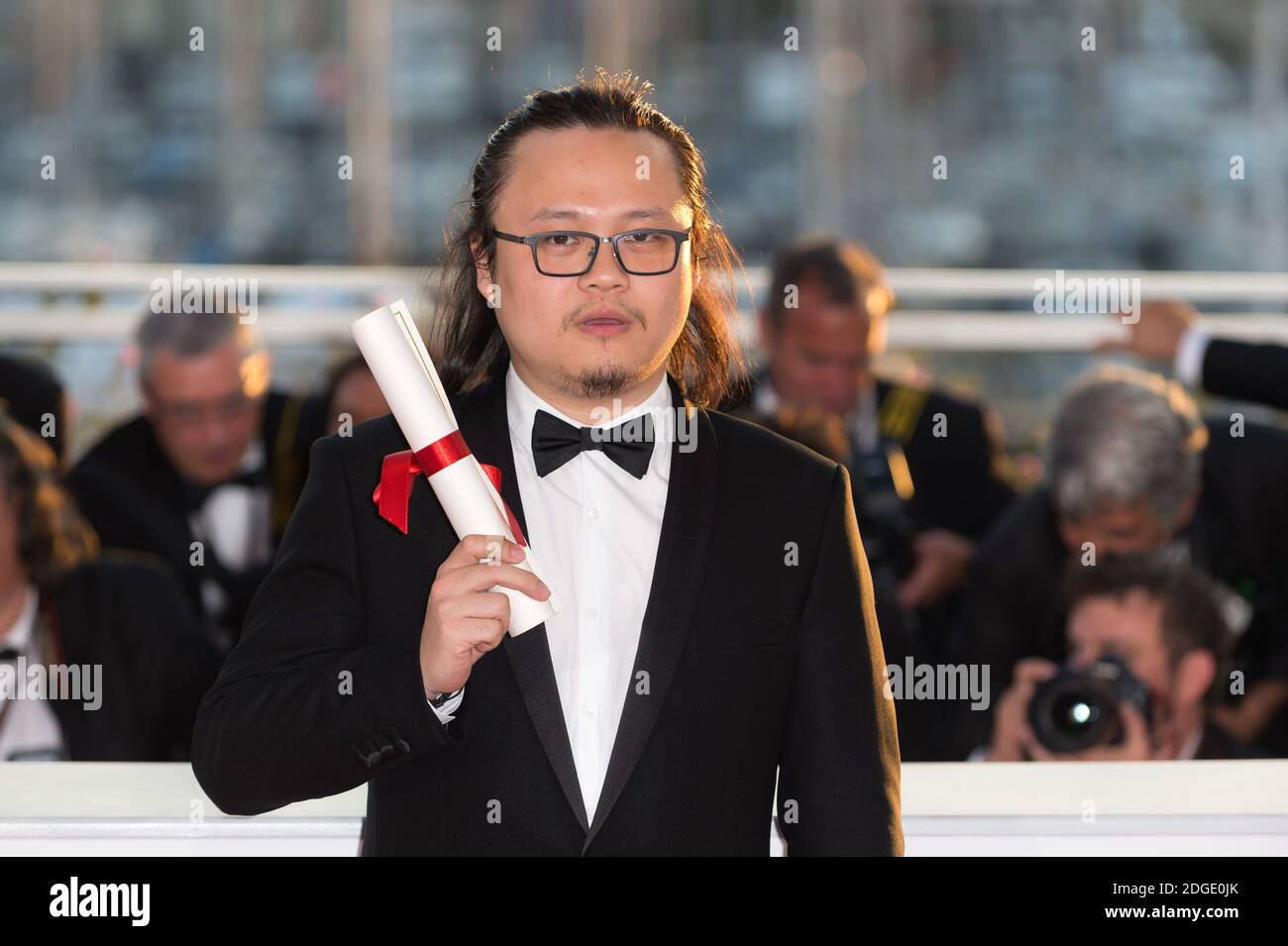 Qiu Yang winner of the award for Best Short for 'A Gentle Night' (Xiao ...