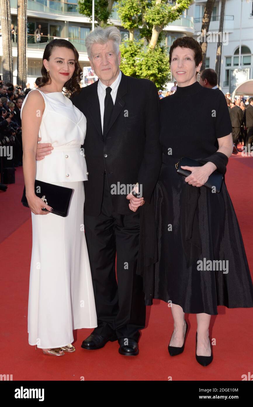 Emily Stofle, director David Lynch and producer Sabrina S. Sutherland ...