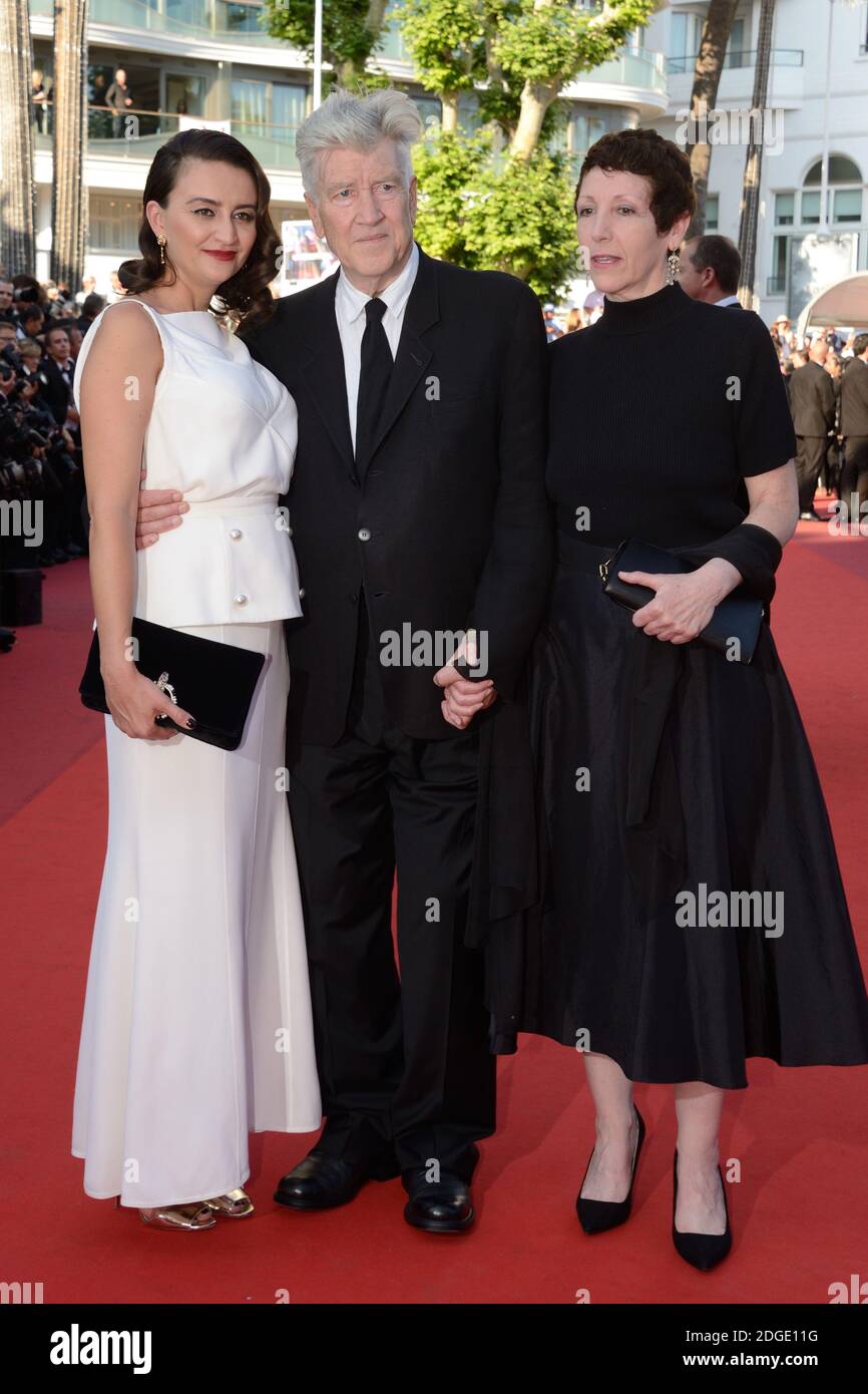 Emily Stofle, director David Lynch and producer Sabrina S. Sutherland ...