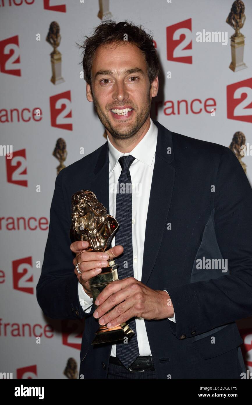 Emmanuel Noblet assiste a la soirée des Molieres 2017 aux Folies ...