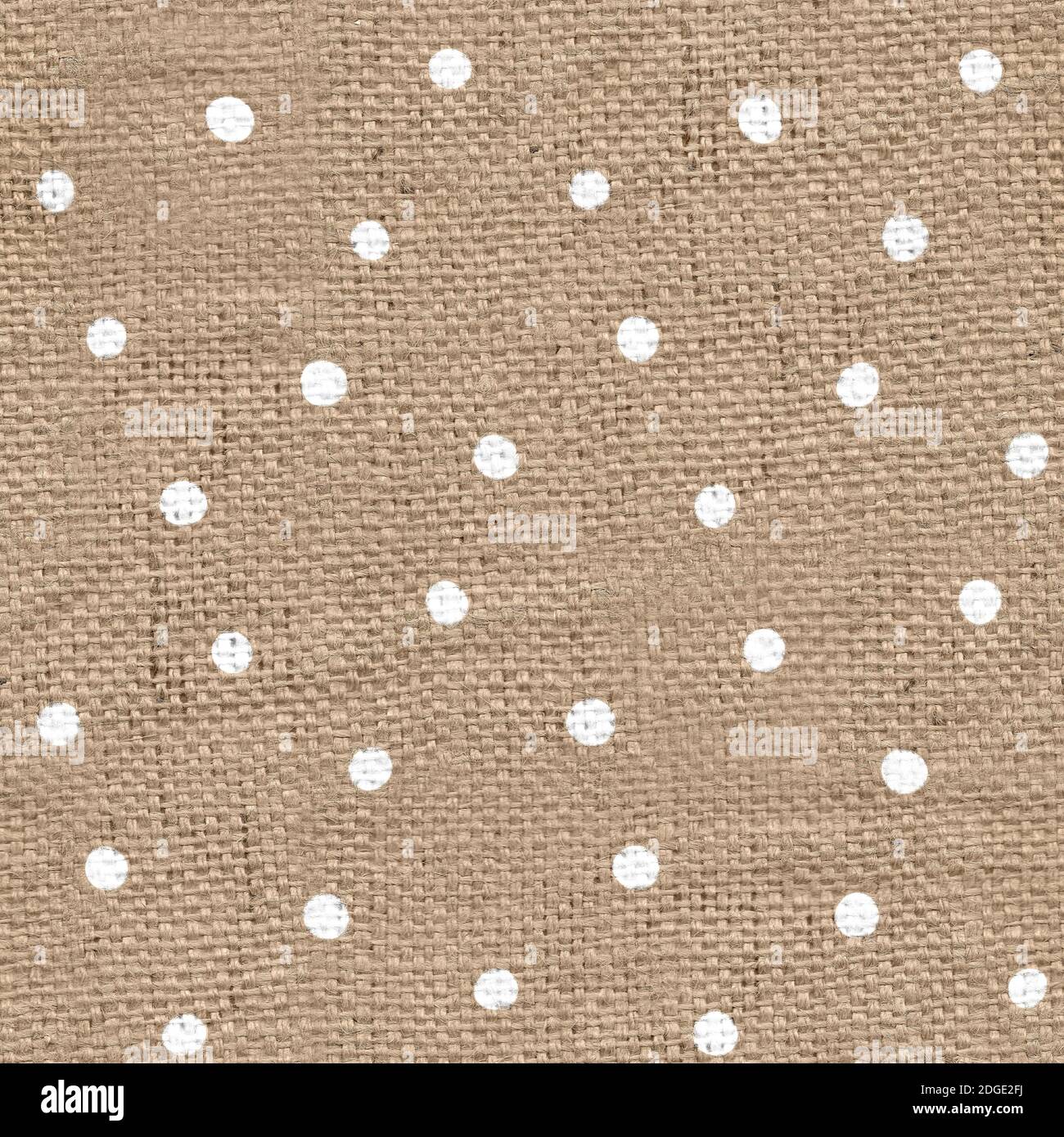 Seamless burlap with white paint pattern overlay Stock Photo - Alamy