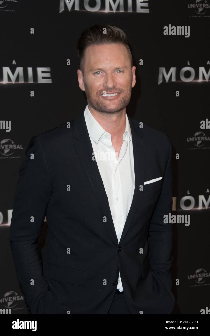 Brian Tyler attending The Mummy - La Momie Paris Premiere at Le Grand ...