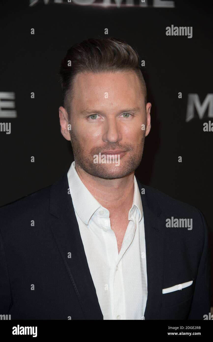 Brian Tyler attending The Mummy - La Momie Paris Premiere at Le Grand ...