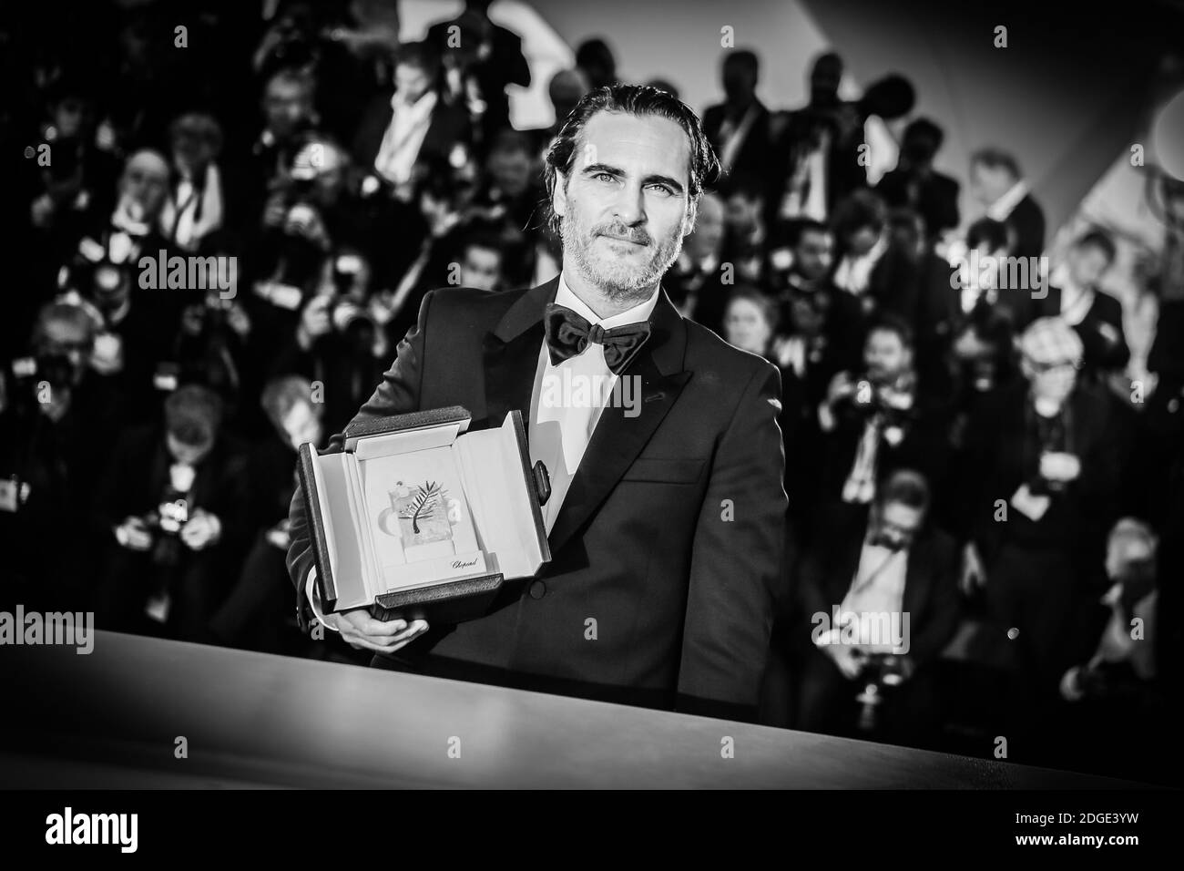 Actor Joaquin Phoenix winner of the award for Best Actor for 'You Were ...