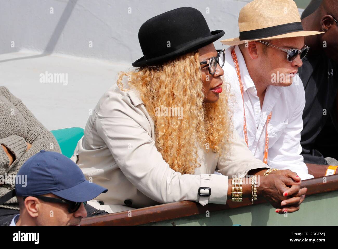 Venus williams mother oracene hi-res stock photography and images - Alamy