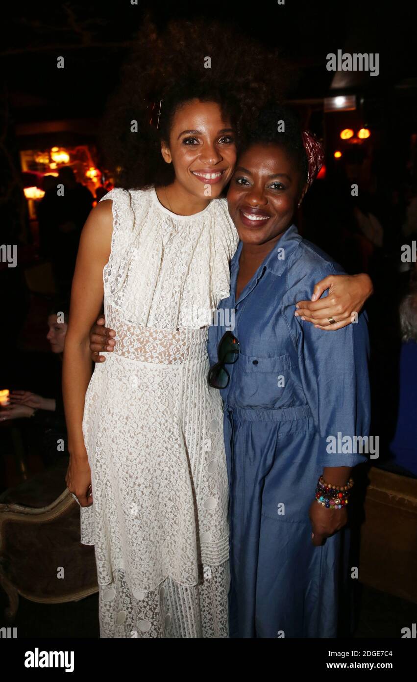 Exclusif - Stefi Celma et Claudia Tagbo lors de l'After Party de Les Ex ...