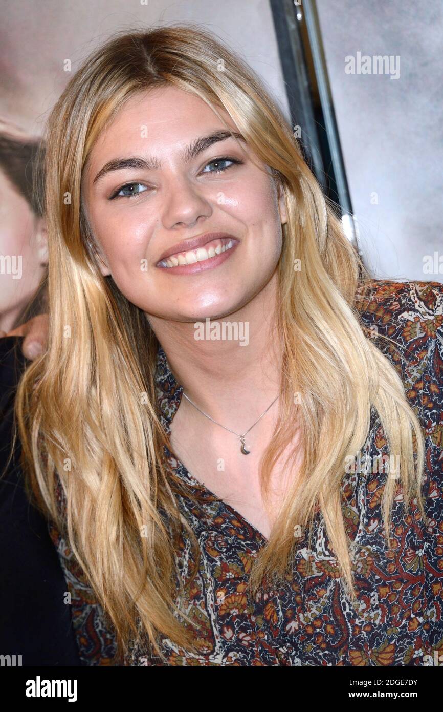 Louane Emera attending the Nos Patriotes Premiere at the UGC Cine Cite ...