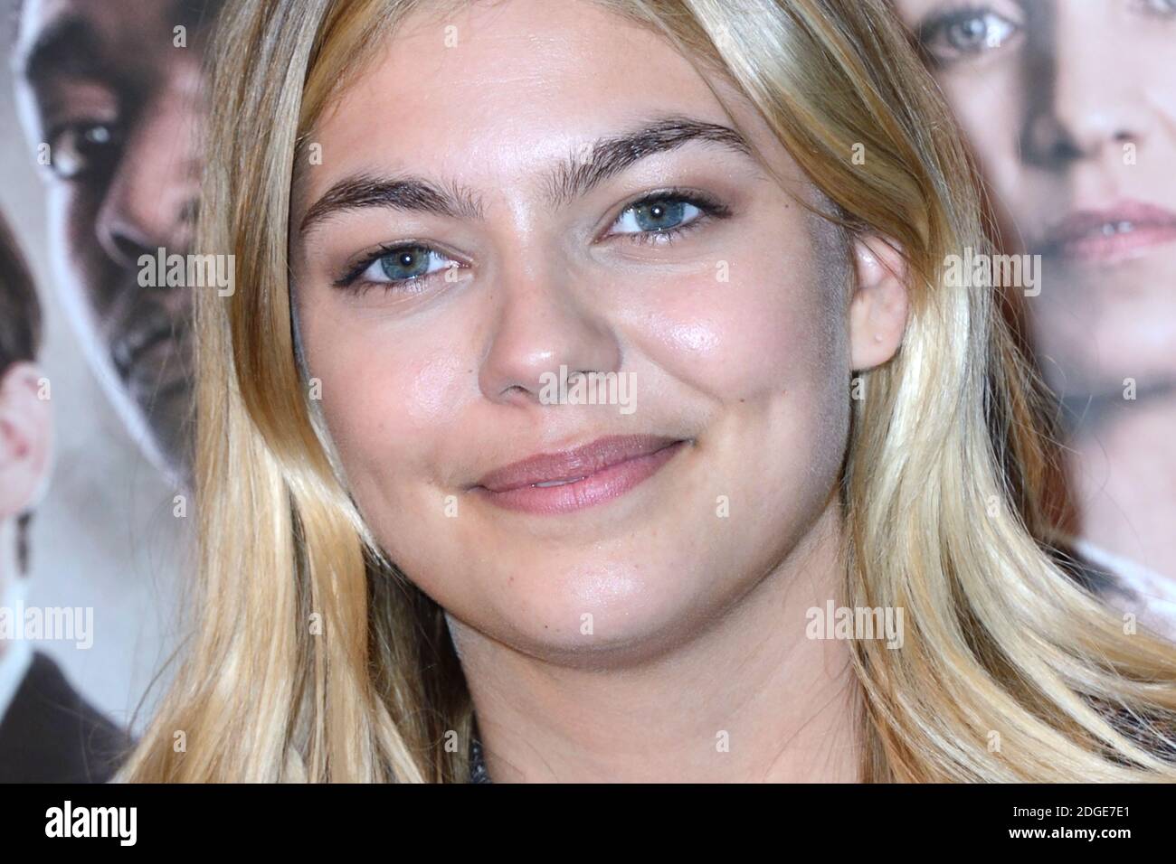 Louane Emera attending the Nos Patriotes Premiere at the UGC Cine Cite ...