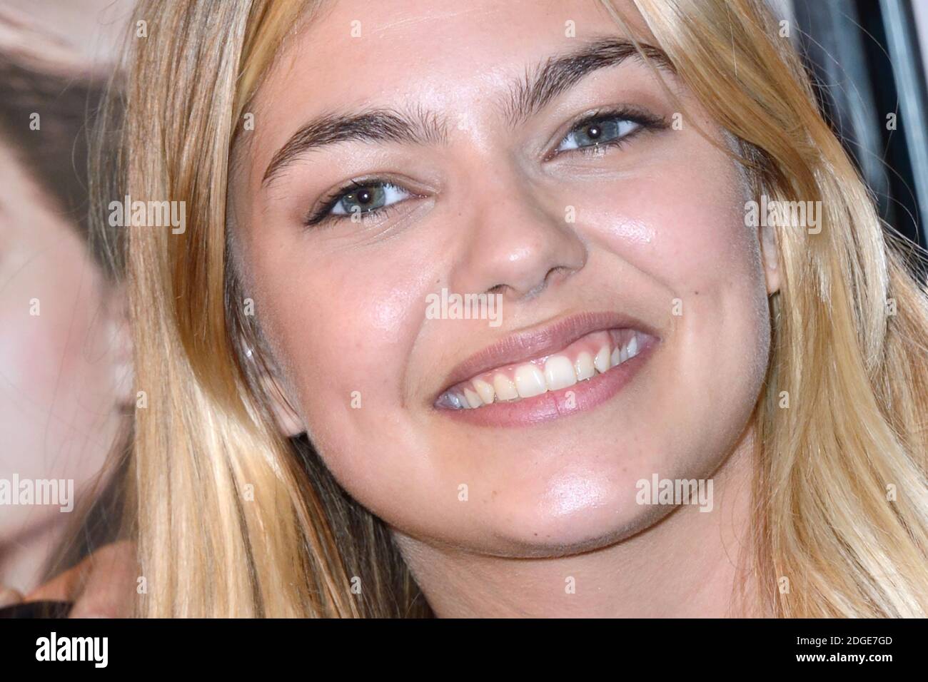 Louane Emera attending the Nos Patriotes Premiere at the UGC Cine Cite ...