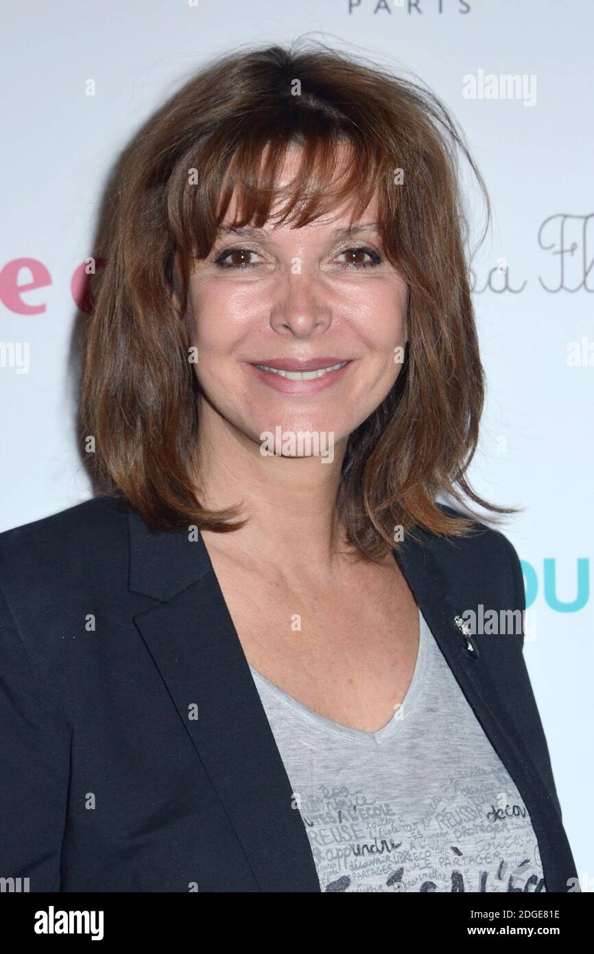 Tania Kieffer participe a la conference de presse La Flamme Marie Claire l'hotel Le Marois a ...