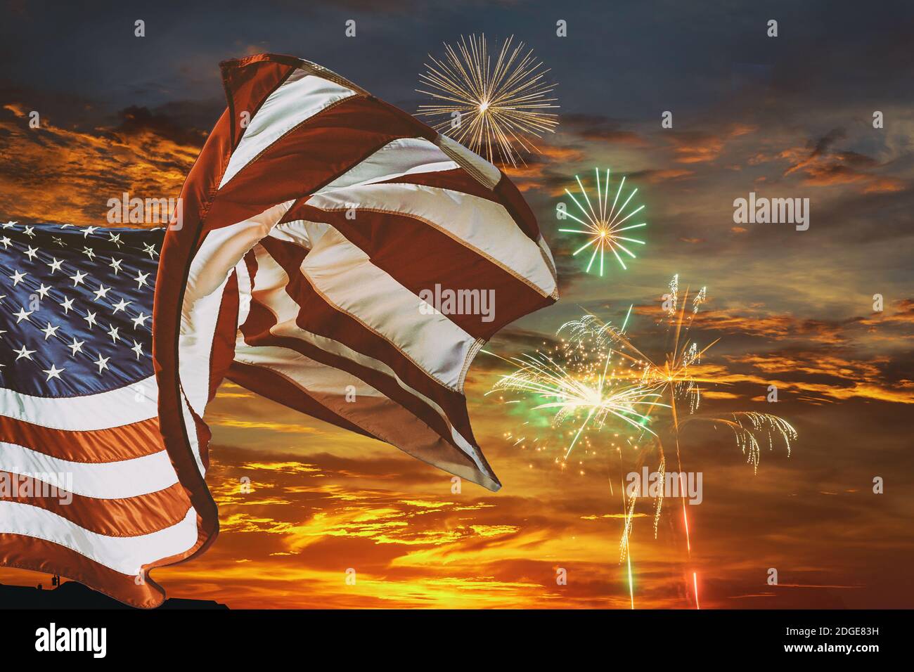 Five Fireworks Blast at 4th of July celebration in the United States ...