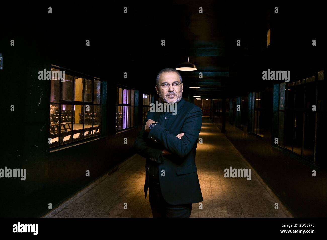 Fashion designer Elie Saab attends the presentation of the first 16 ...