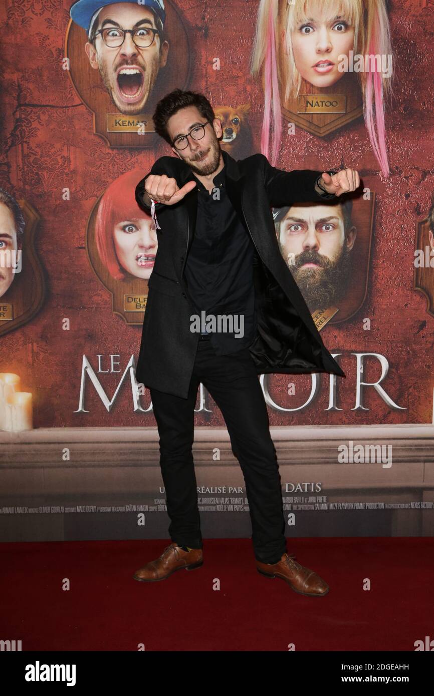 Kemar lors de la premiere de Le Manoir au Grand Rex, a Paris, France ...