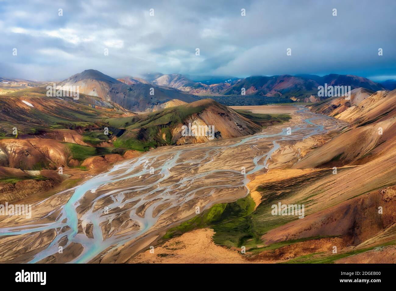 Highlands in Southern Iceland taken in August 2020, post processed ...