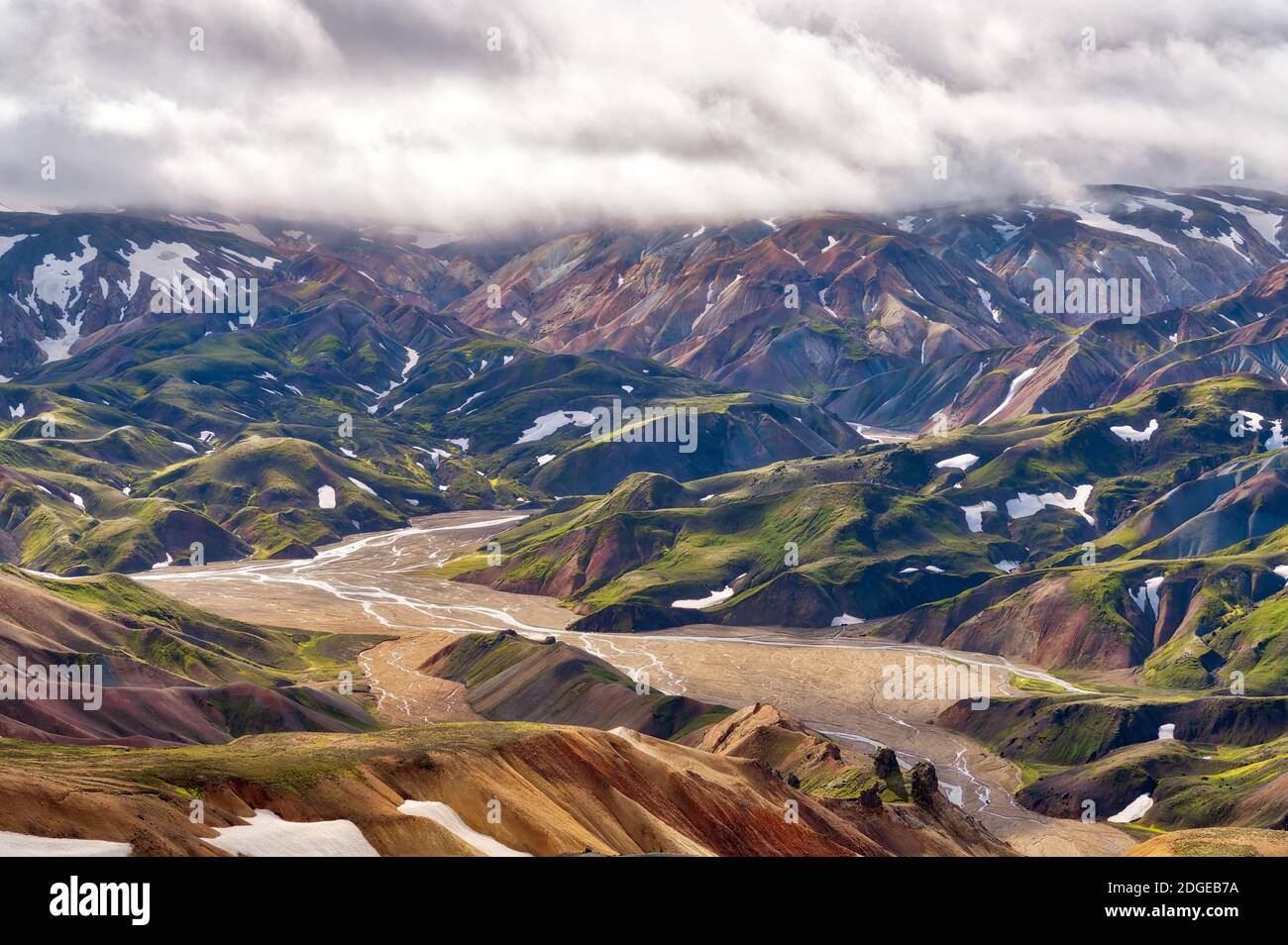 Highlands in Southern Iceland taken in August 2020, post processed ...