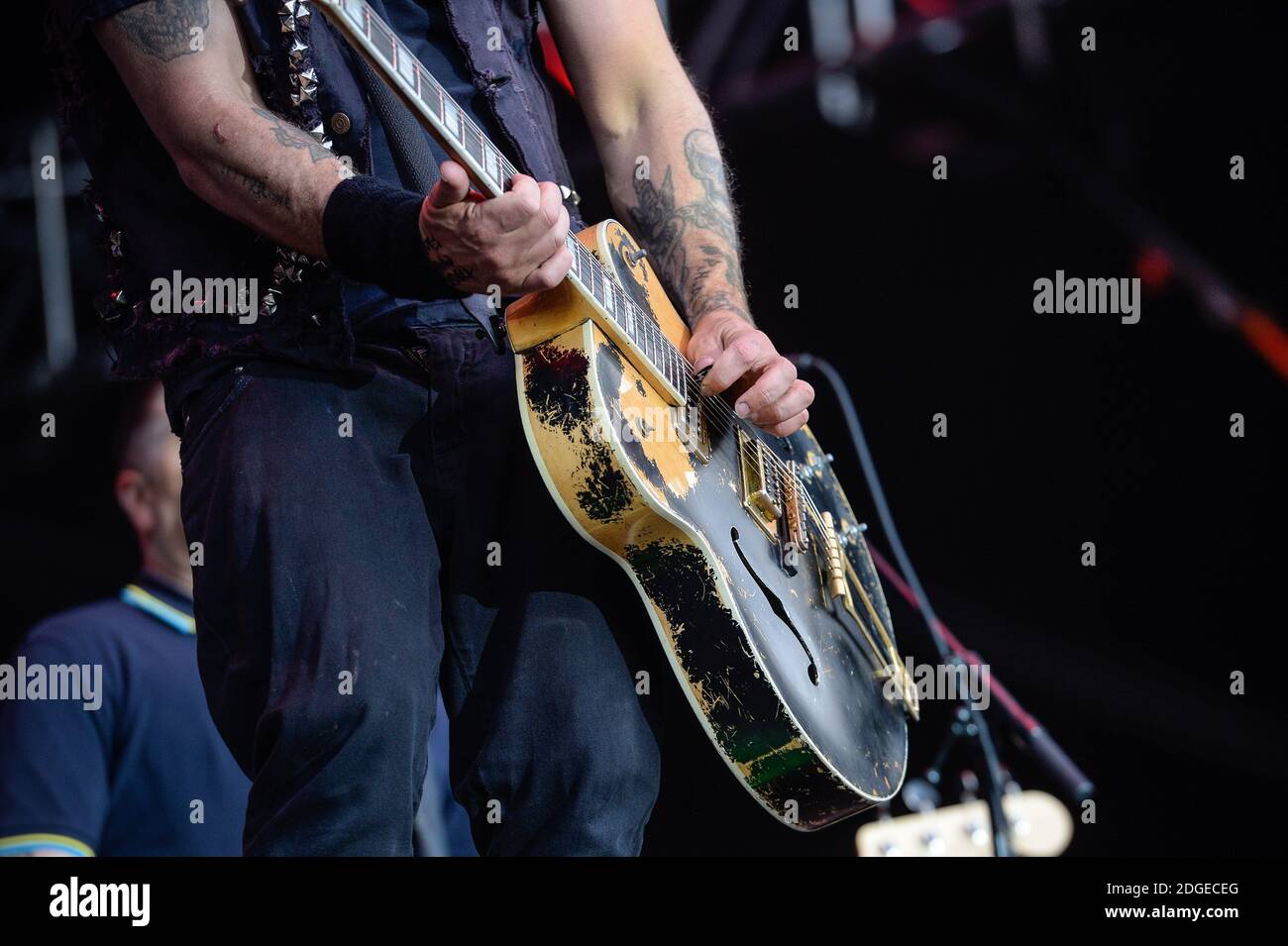Rancid performing live in concert during Greenfield Festival in ...