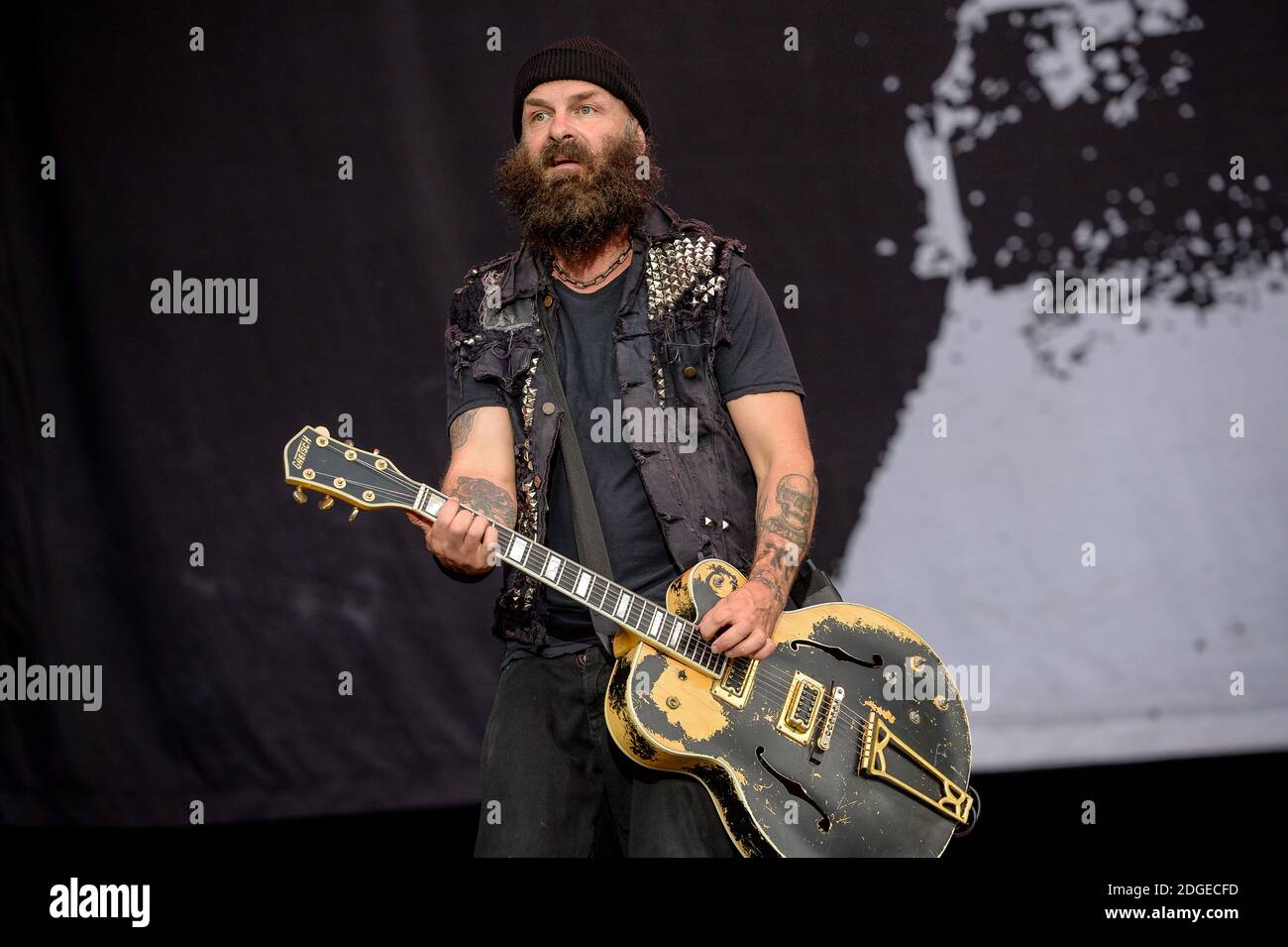 Rancid performing live in concert during Greenfield Festival in ...