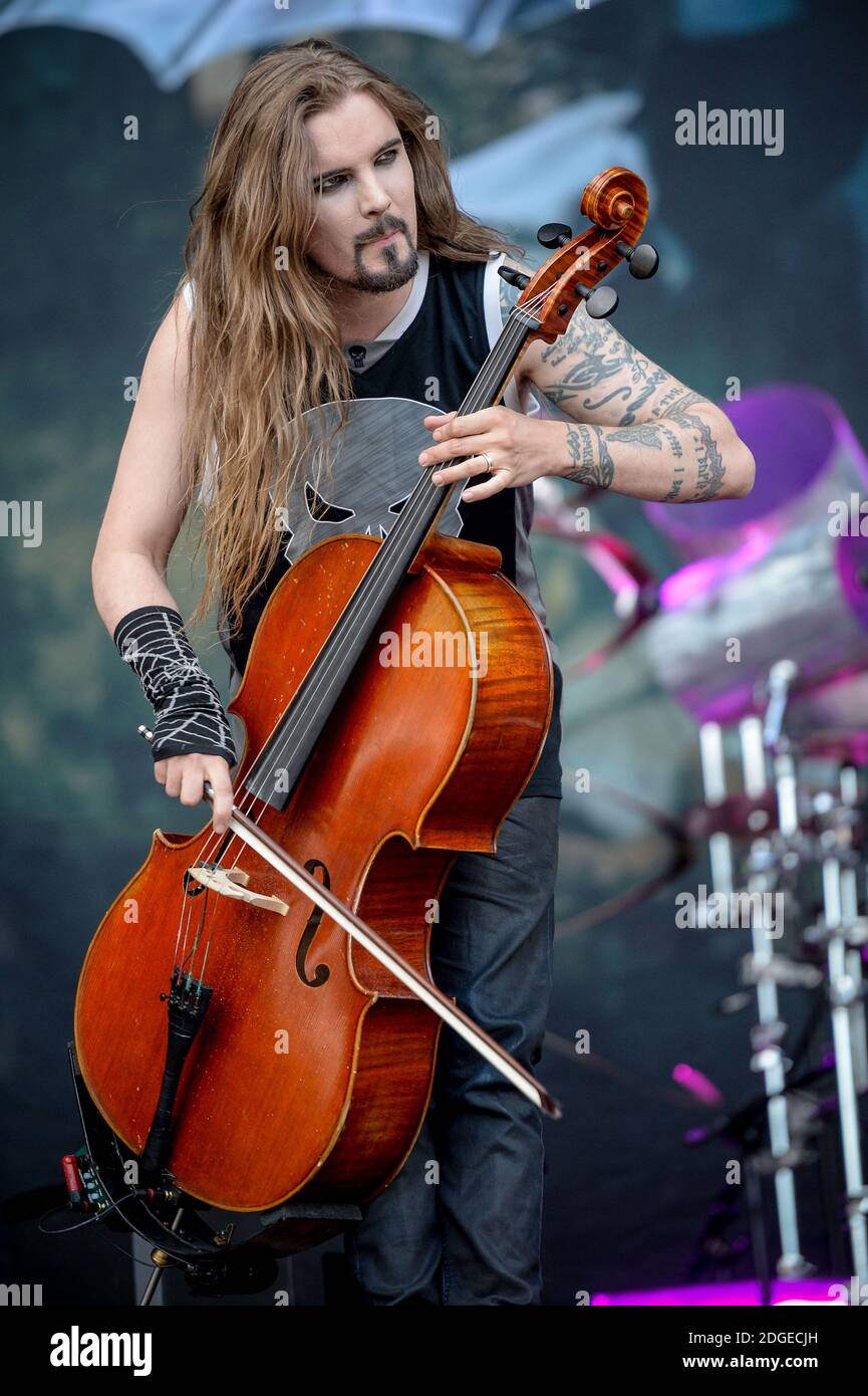 Apocalyptica performing live in concert during Greenfield Festival in ...
