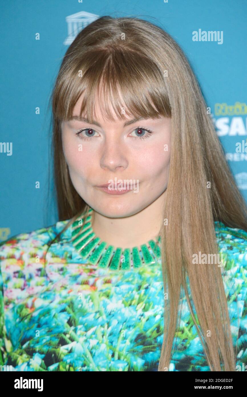 Annika Berg attending the Les Nuits en Or 2017 Gala dinner at the ...