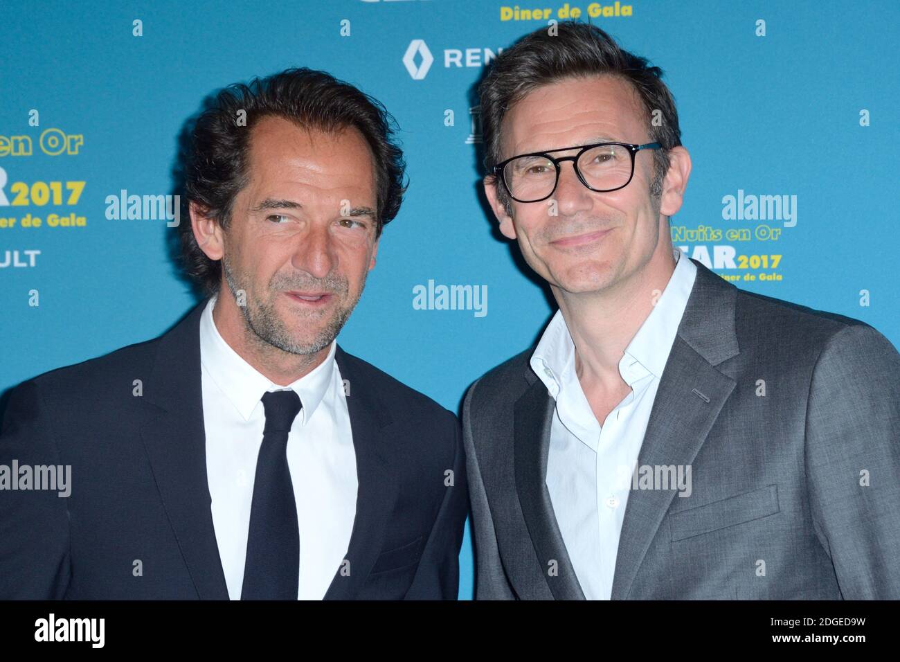 Stephane de Groodt and Michel Hazanavicius attending the Les Nuits en ...