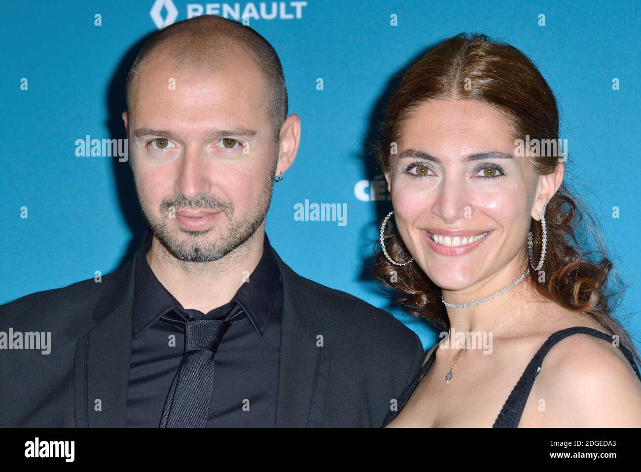 Alessandro Capitani and Caterina Murino attending the Les Nuits en Or 2017 Gala dinner at the ...