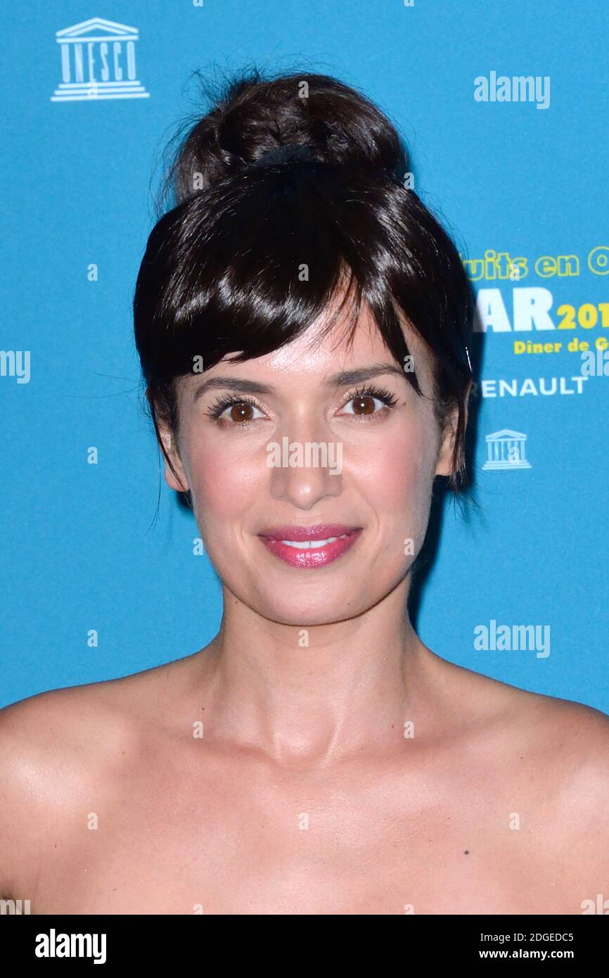 Amel Chahbi attending the Les Nuits en Or 2017 Gala dinner at the ...