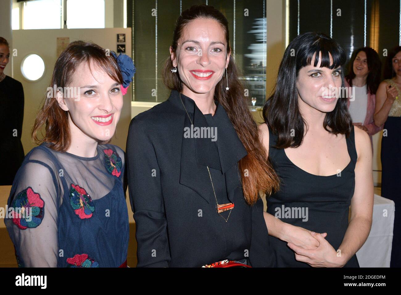 Alice Guimaraes, Audrey Dana and Monica Santos attending the Les Nuits ...