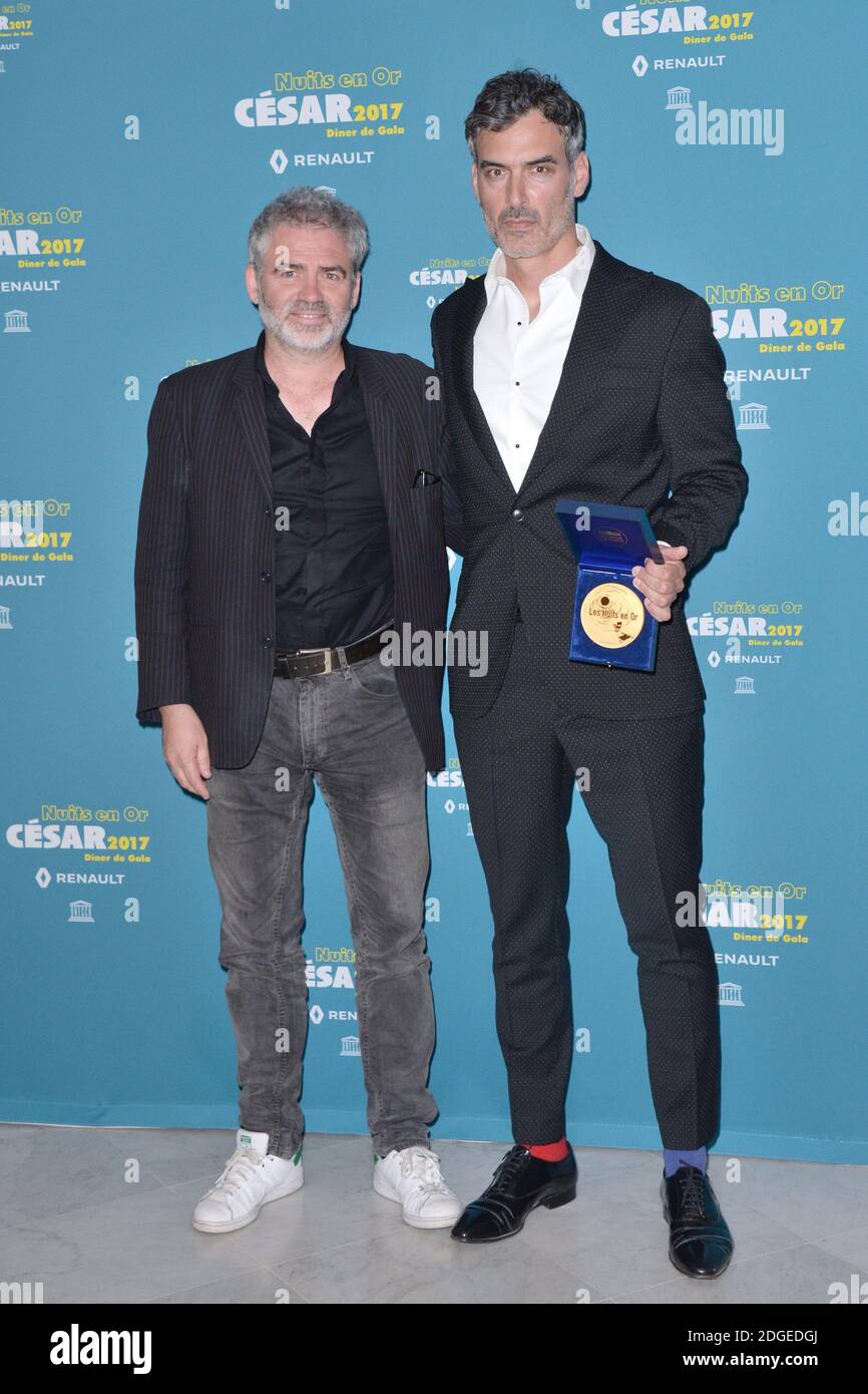 Stephane Brize and Daniel Mulloy attending the Les Nuits en Or 2017 ...
