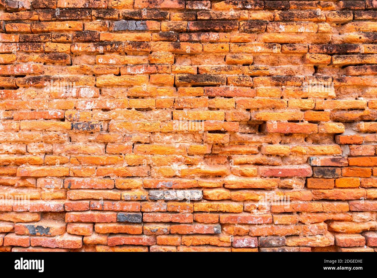 Old red brick wall Stock Photo - Alamy