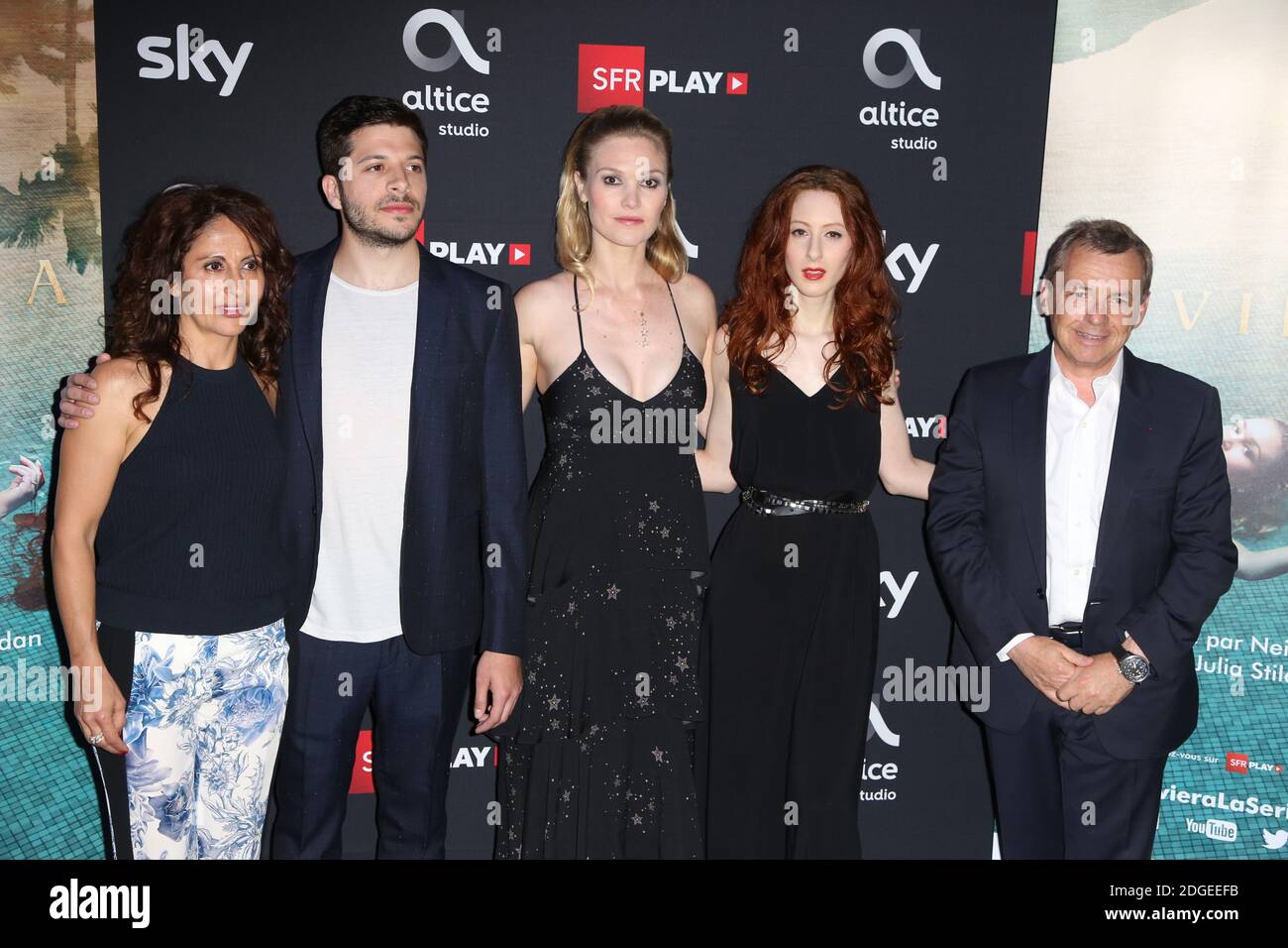 Nora Melhli, Dimitri Leonidas, Julia Stiles, Roxane Duran and Alain ...