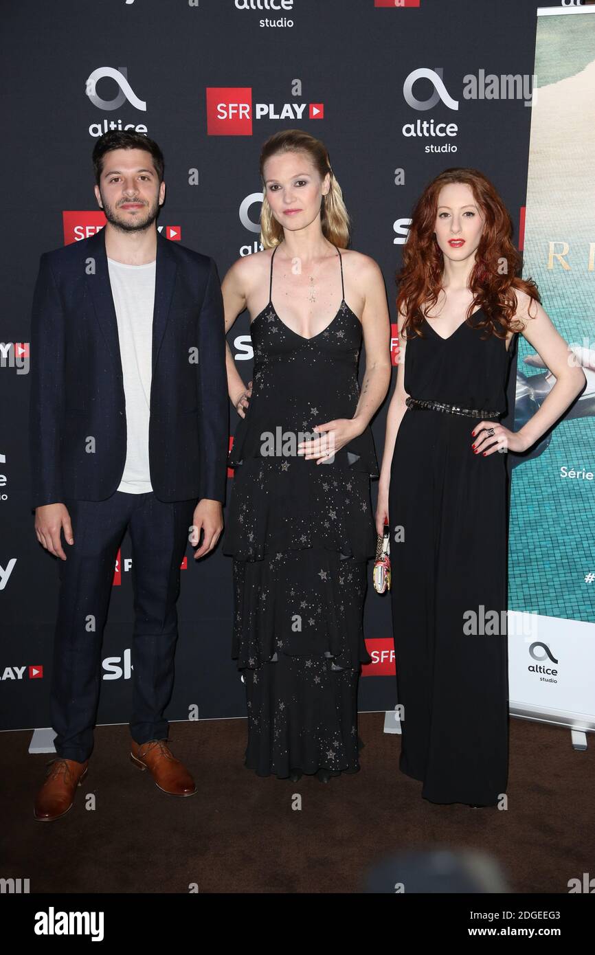 Dimitri Leonidas, Julia Stiles and Roxane Duran attending Riviera-La ...