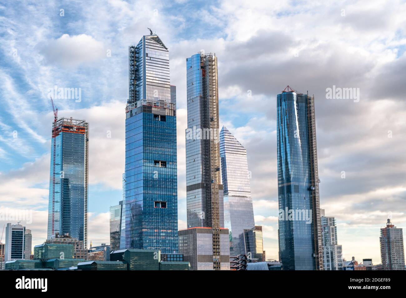 Amazing view of Manhattan skyline Stock Photo - Alamy