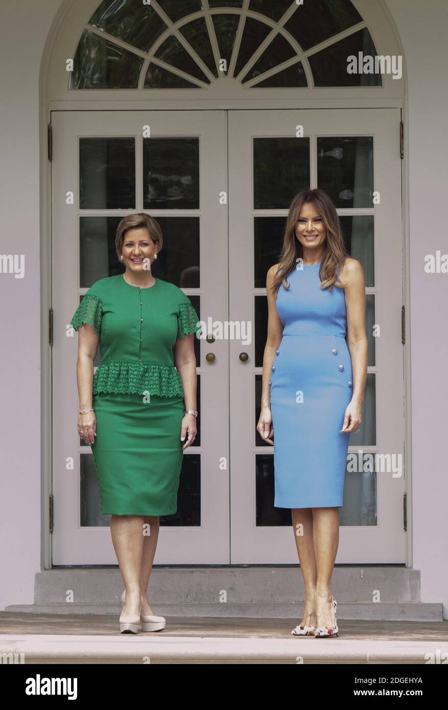 June 19, 2017 - Lorena Castillo, Panama's President Juan Carlos Varela ...